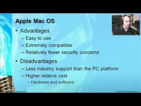 Operating System Overview - Professor Messer IT Certification Training ...