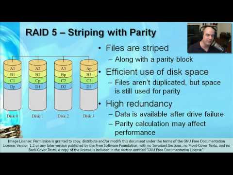 Configuring RAID - Professor Messer IT Certification Training Courses