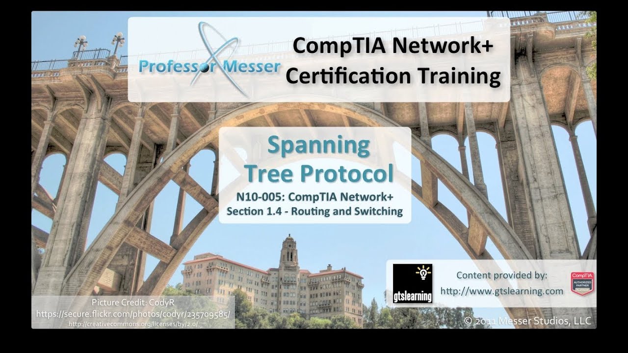 CompTIA Network+ N10-005: 1.4 - Spanning Tree Protocol - Professor ...
