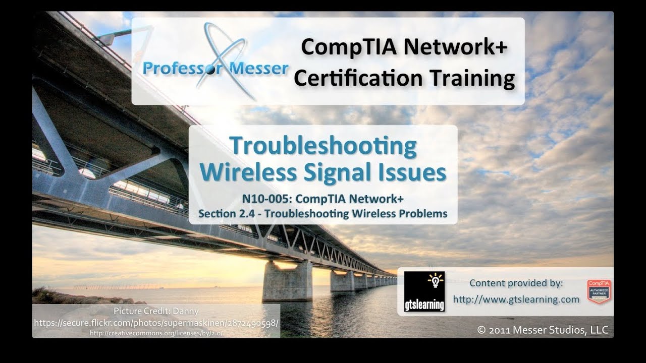 CompTIA Network+ N10-005: 2.4 - Troubleshooting Wireless Signal Issues ...