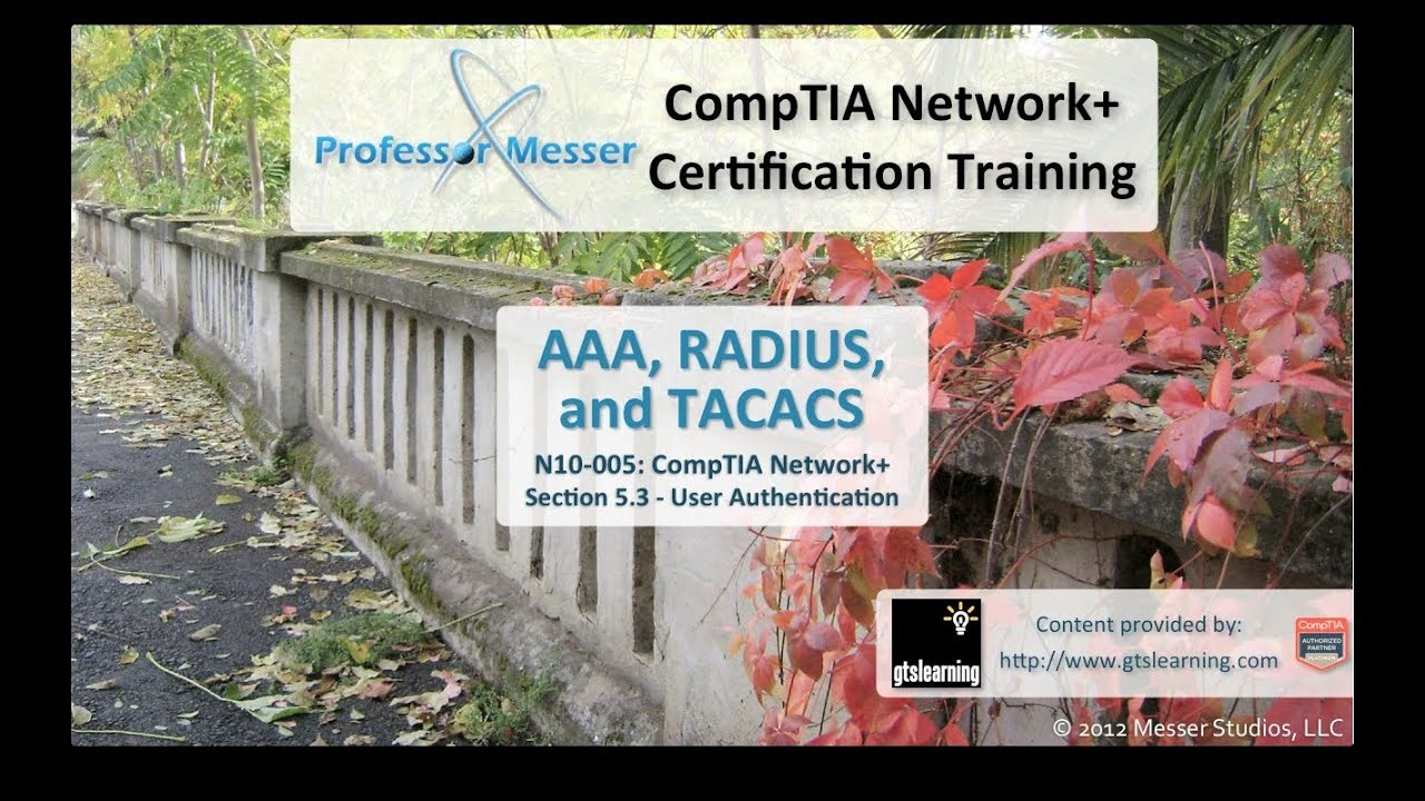 An Overview of AAA, RADIUS, and TACACS - CompTIA Network+ N10-005: 5.3 ...