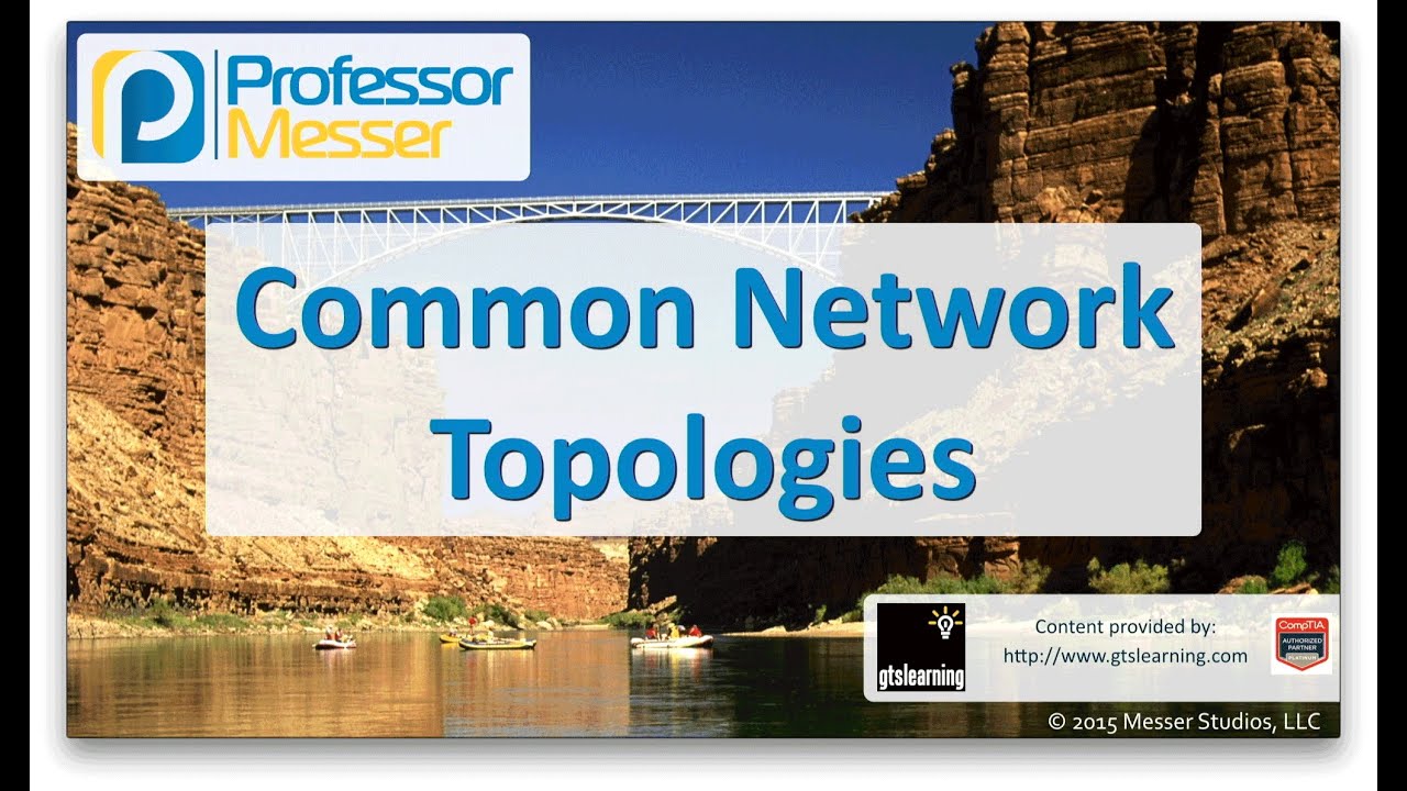 Common Network Topologies - CompTIA Network+ N10-006 - 1.6 - Professor ...