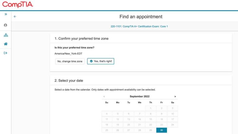 Step-by-step CompTIA Exam Registration Process - Professor Messer IT ...